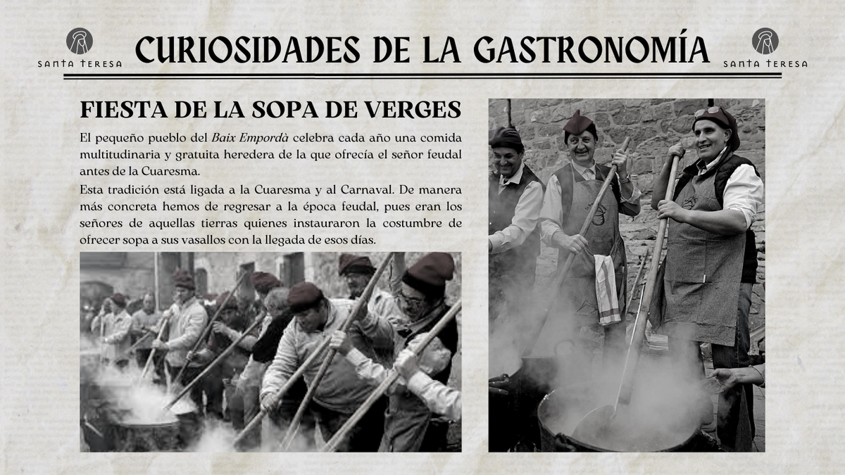 Fiesta de la Sopa de Verges – Santa Teresa Gourmet