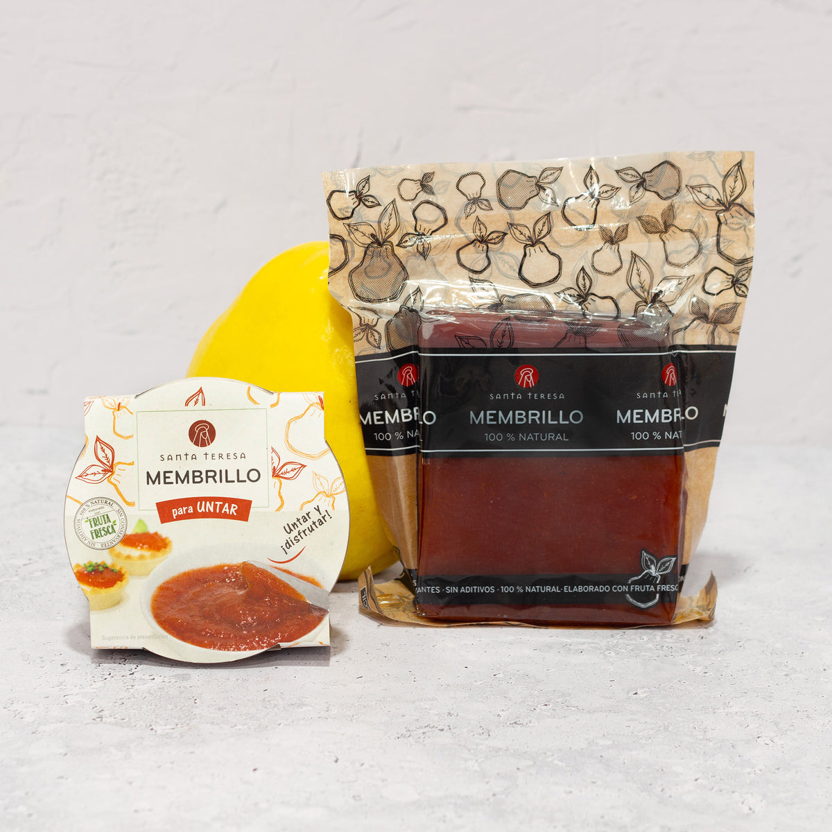 Pack de Membrillo Untable y Membrillo corte 310g – Santa Teresa Gourmet